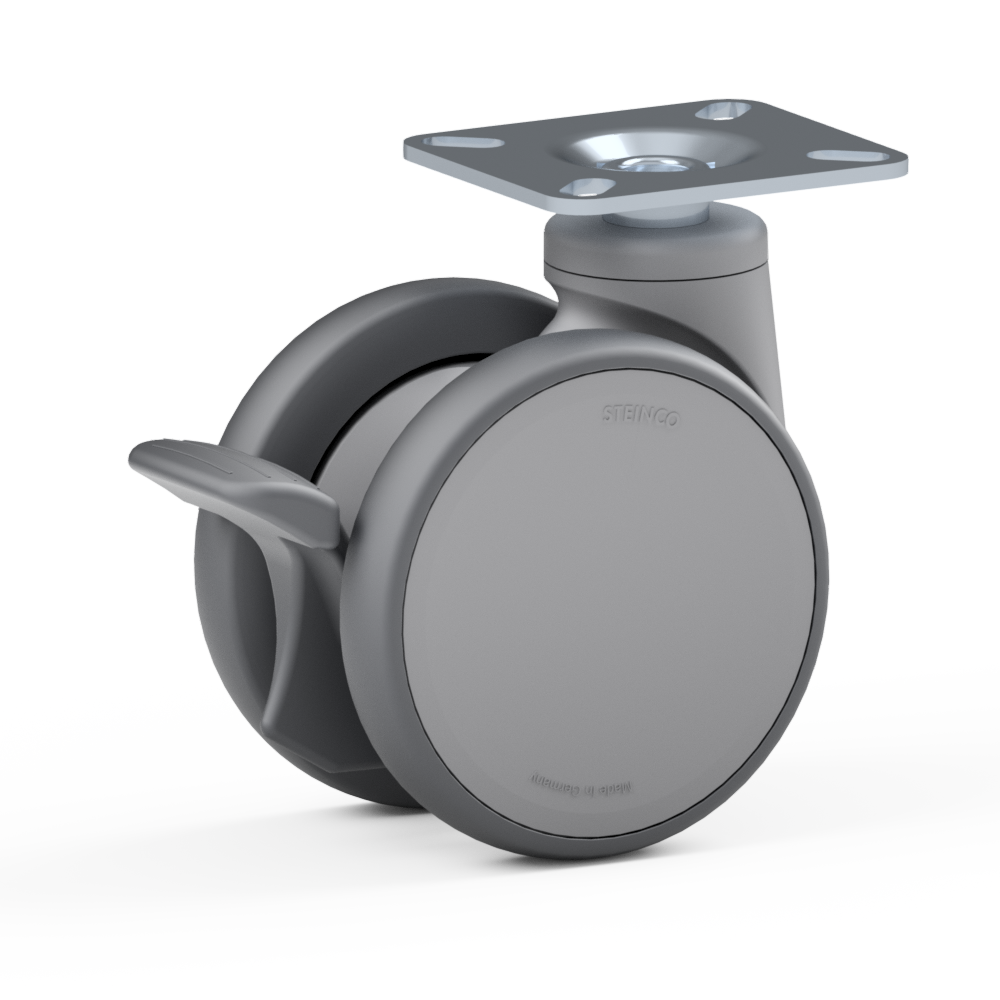 SERIES4.R8T0.FMA0 | Swivel castor, ∅ 100 mm | 4.R8T0.FMA0